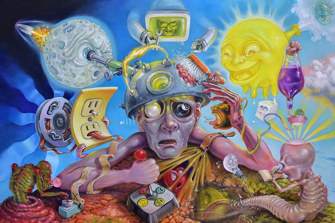 2021 paintings - By Canadian artist Stephen Gibb