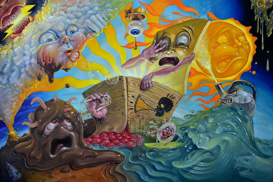 2021 paintings - By Canadian artist Stephen Gibb